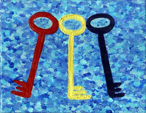 Three keys Three keys